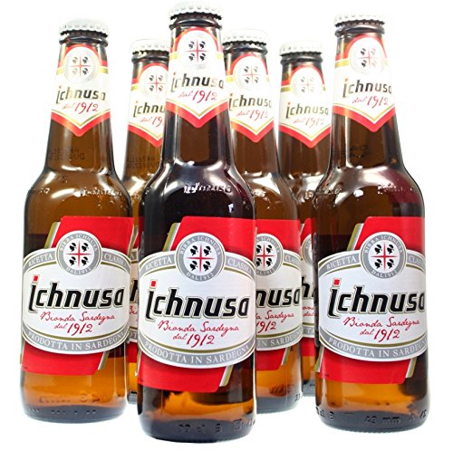 Birra Ichnusa -klein- (05 Flaschen à 0,33 Lt) -Bier aus Italien ...